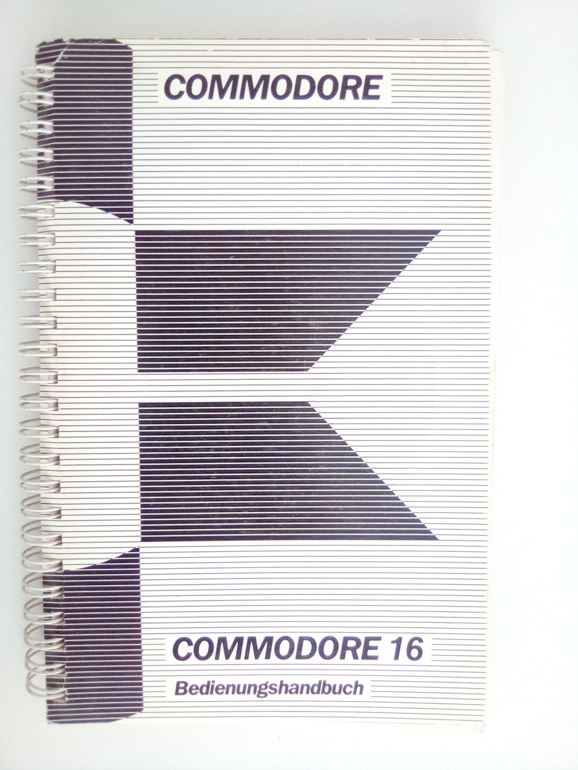 COMMODORE 16 Bedienungshandbuch (BUCH – DEUTSCH) – \X4a