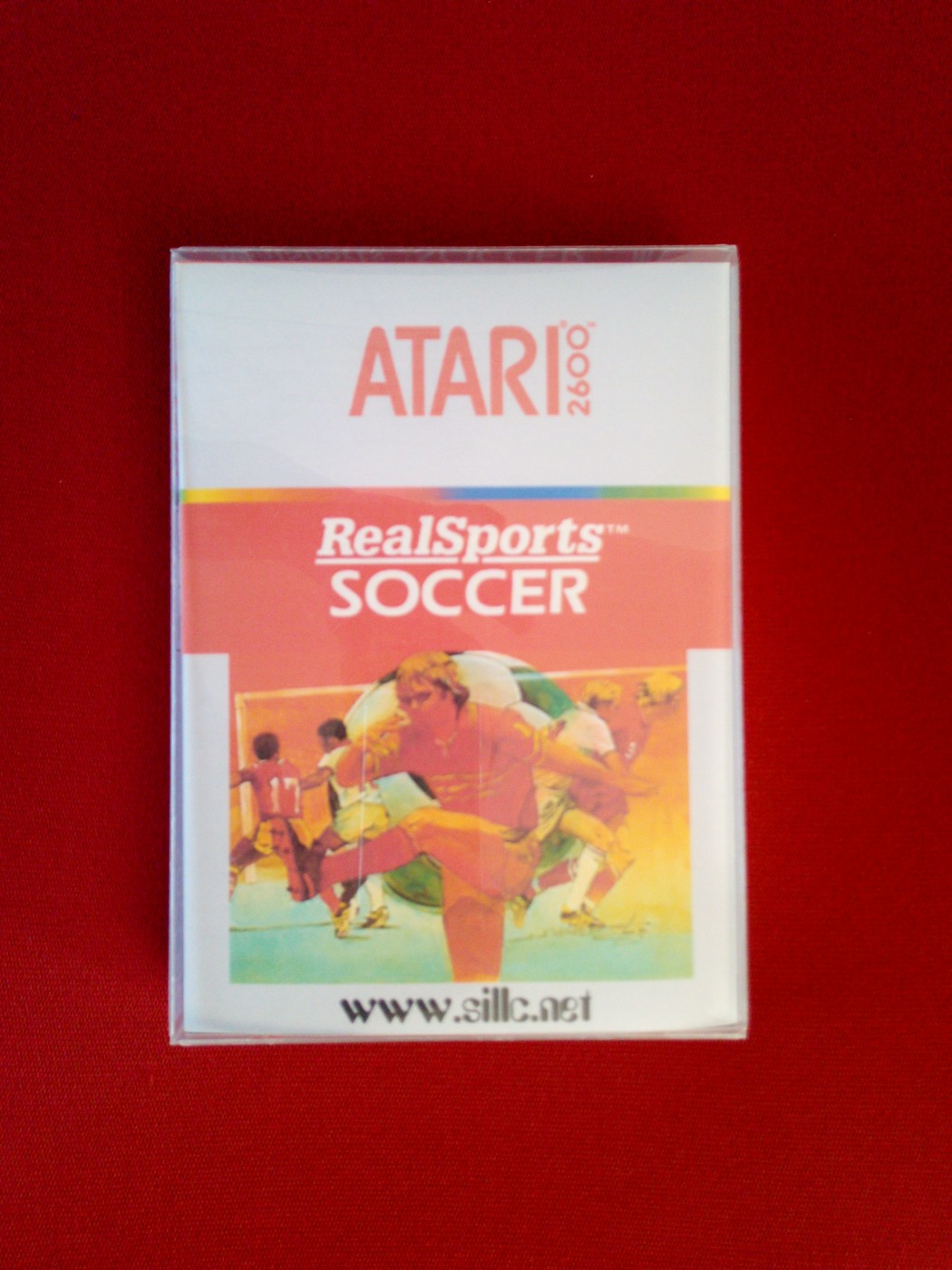 Atari VCS 2600/7800 game REALSPORTS SOCCER (Football) – \X4a