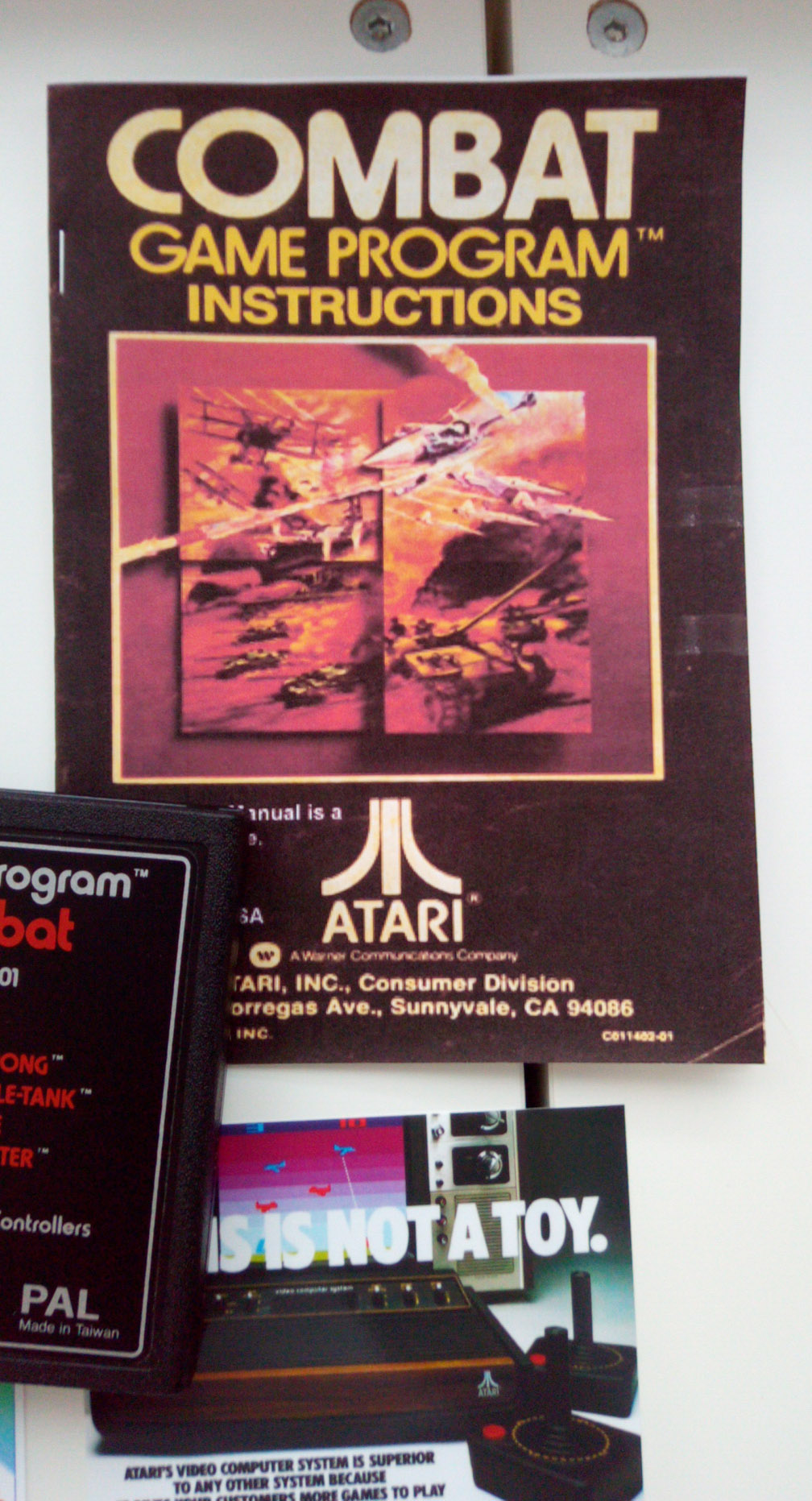 Atari VCS 2600/7800 game COMBAT – \X4a